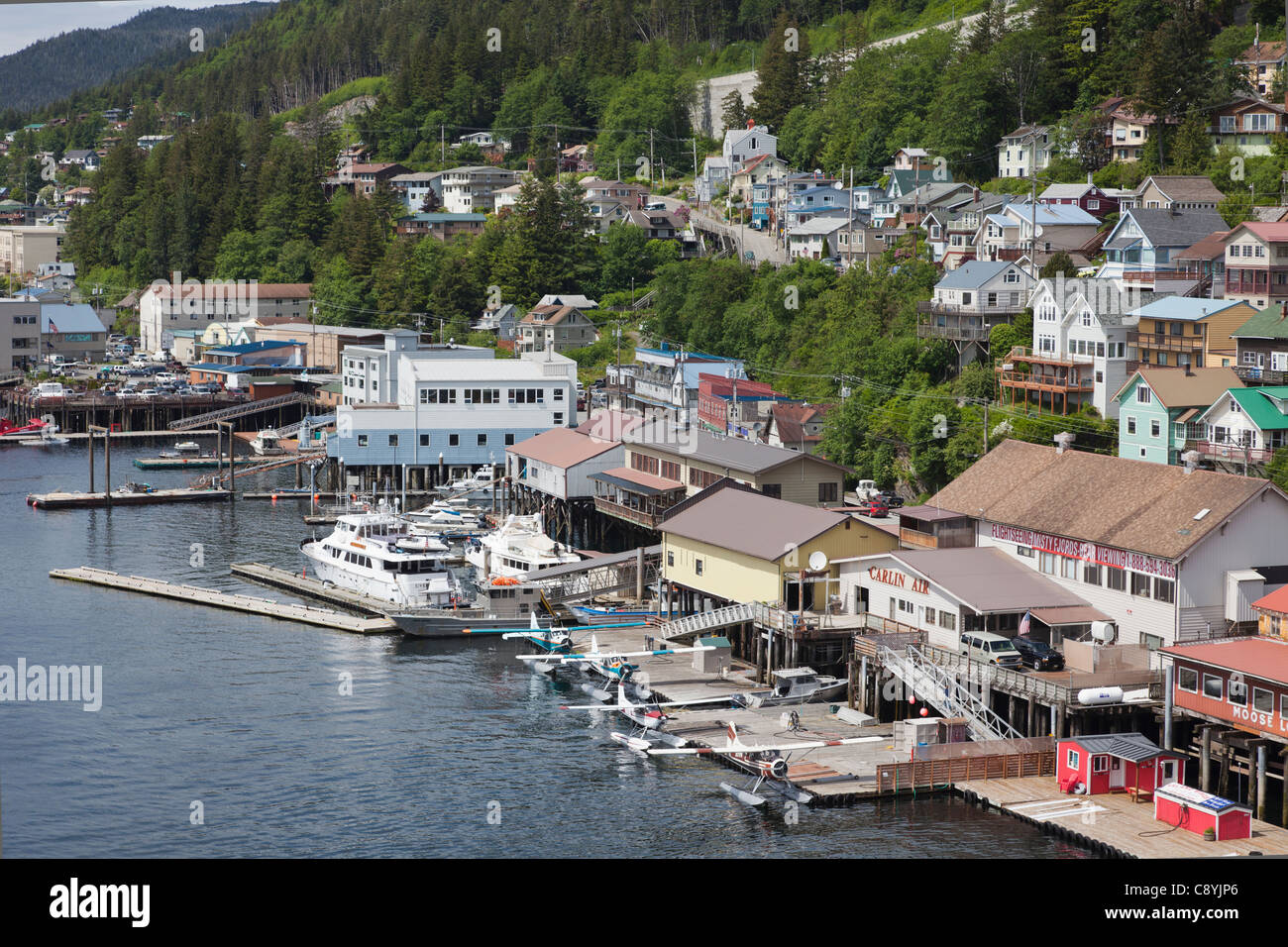 Downtown ketchikan alaska hi-res stock photography and images - Alamy
