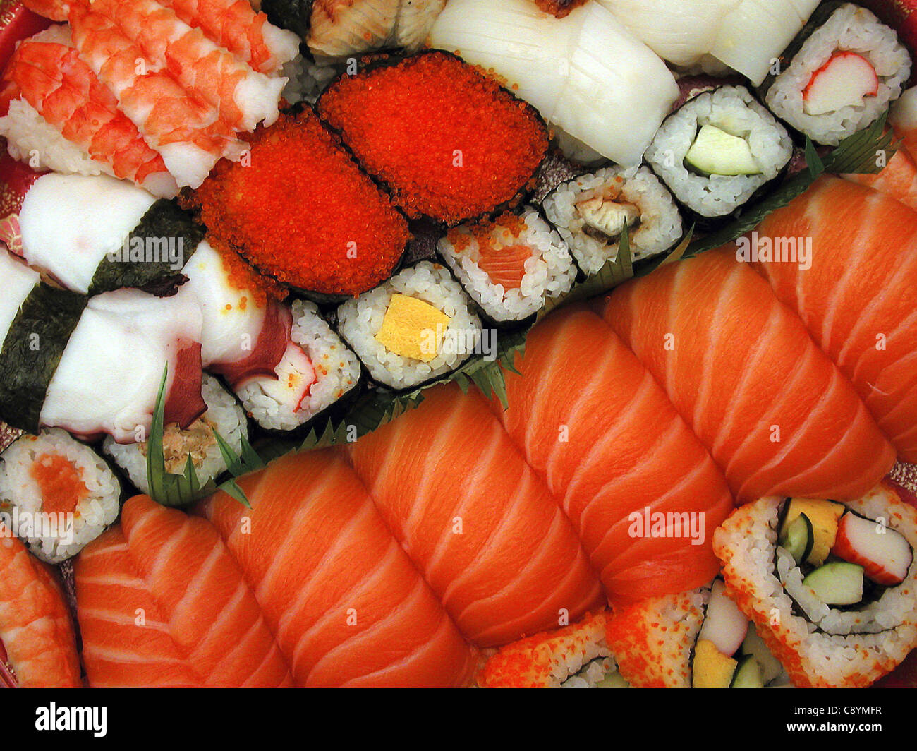 Assorted Japanese Sushi, Japan Stock Photo - Alamy