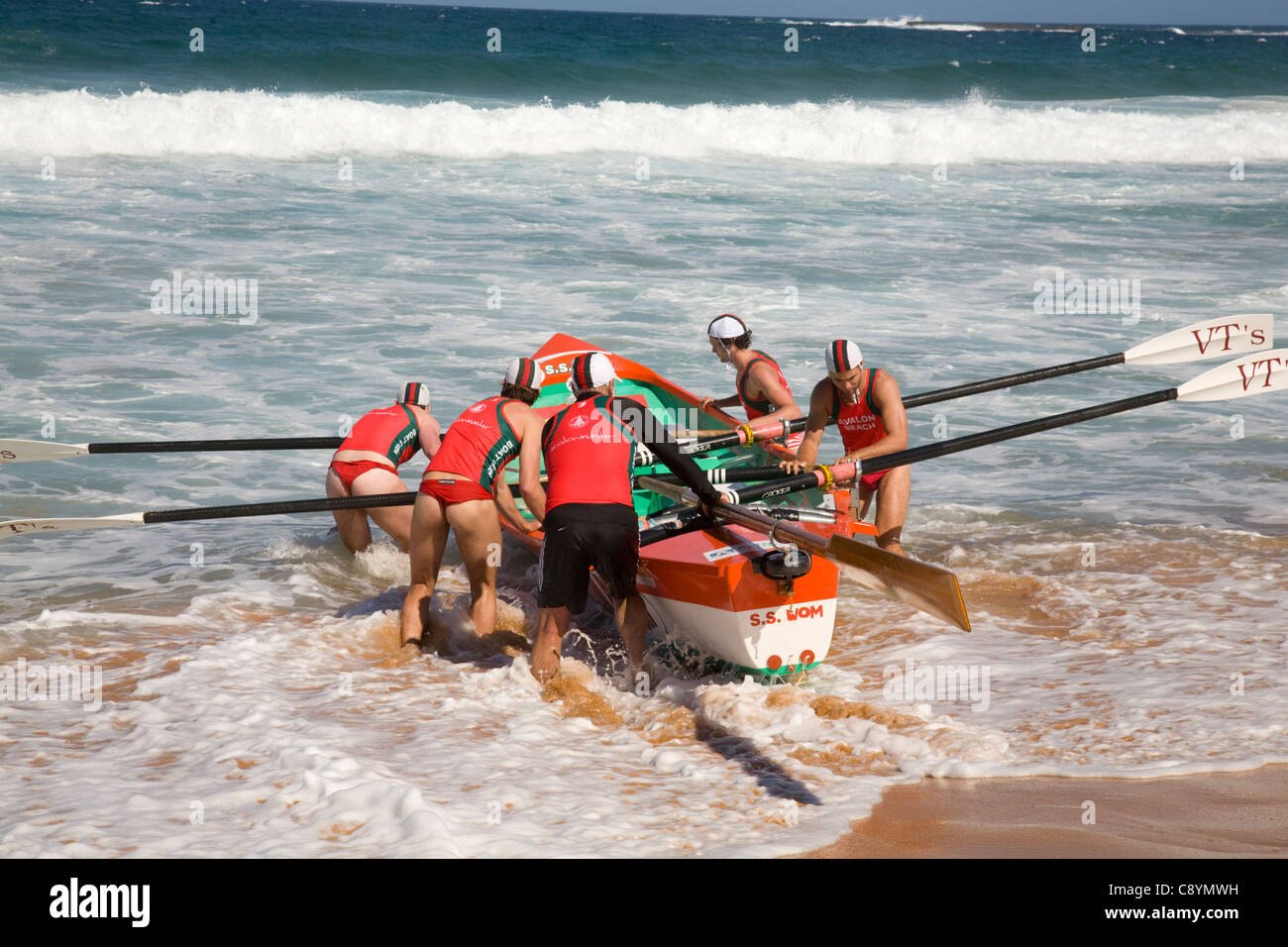 Australian surf boat racing hi-res stock photography and images - Alamy