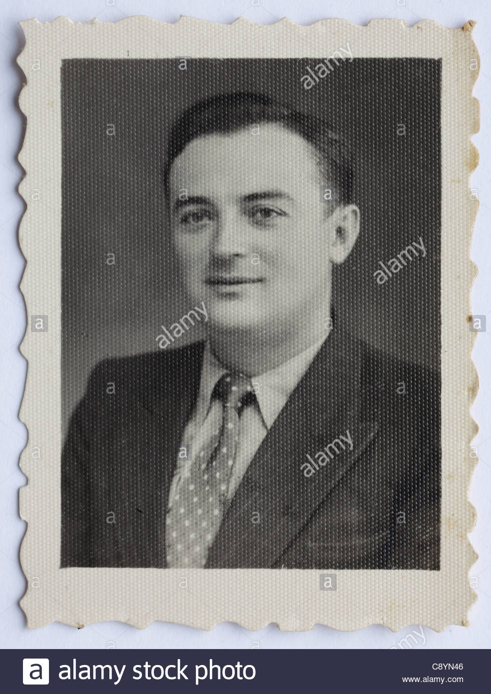 1950s Family Portrait Father Man Stock Photos & 1950s Family Portrait ...