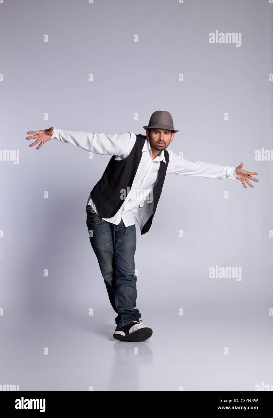 Hip hop dancer showing some movements Stock Photo - Alamy