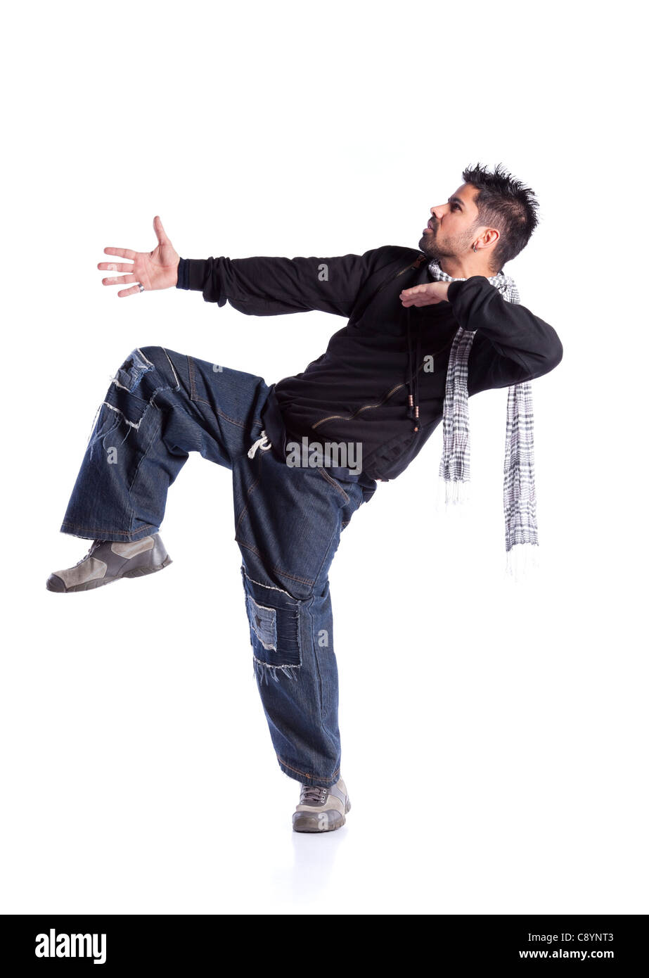 Hip hop dancer showing some movements Stock Photo - Alamy