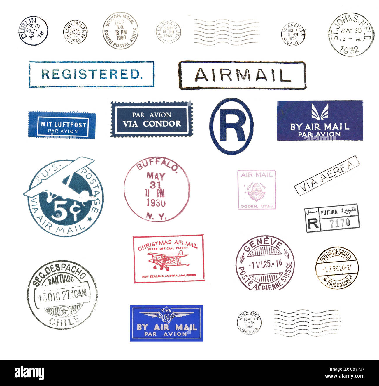 Philadelphia mail Cut Out Stock Images & Pictures - Alamy