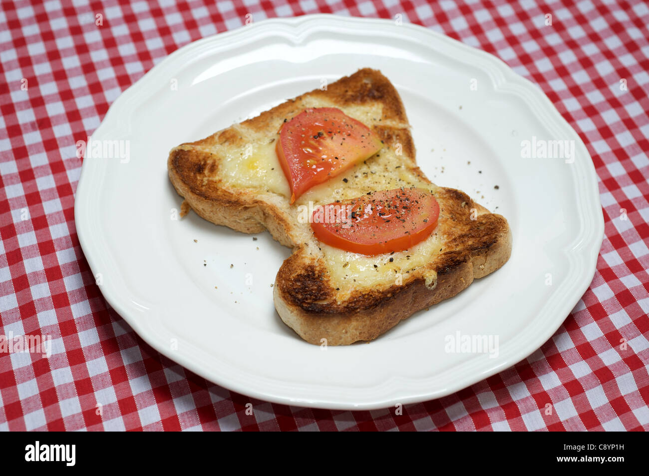 Grilled cheese on toast Stock Photo - Alamy