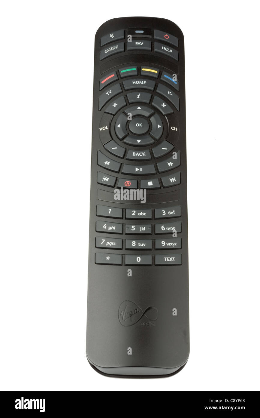 Virgin vbox hd control cutout hi-res stock photography and images - Alamy