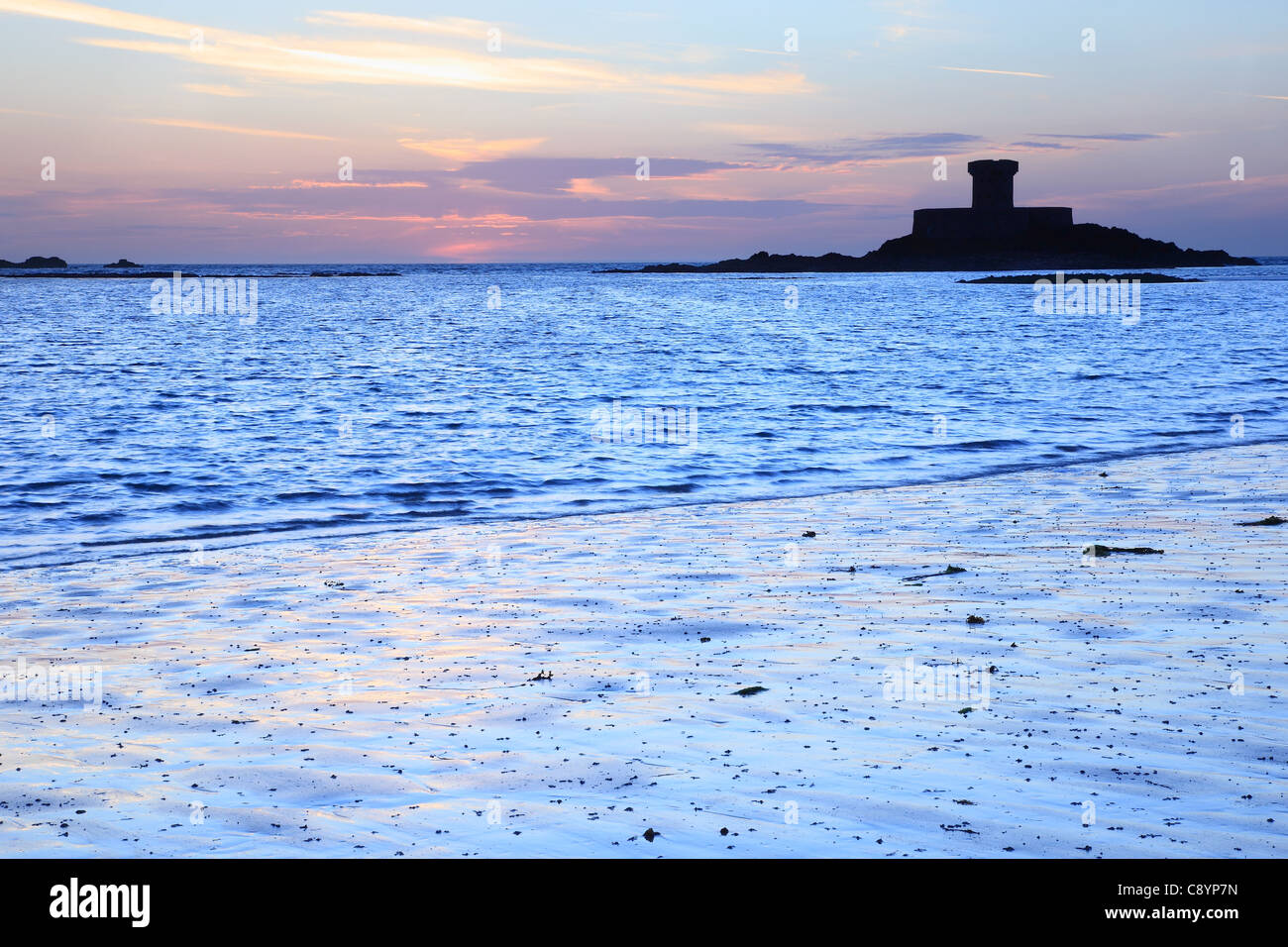 La Rocca Tower, Jersey, Channel Island Stock Photo - Alamy