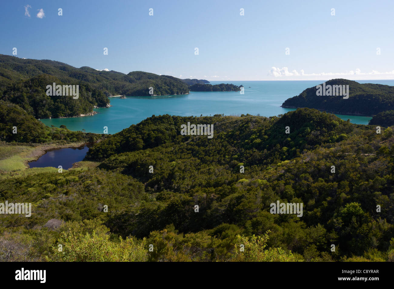 Anchor bay new zealand hi-res stock photography and images - Alamy