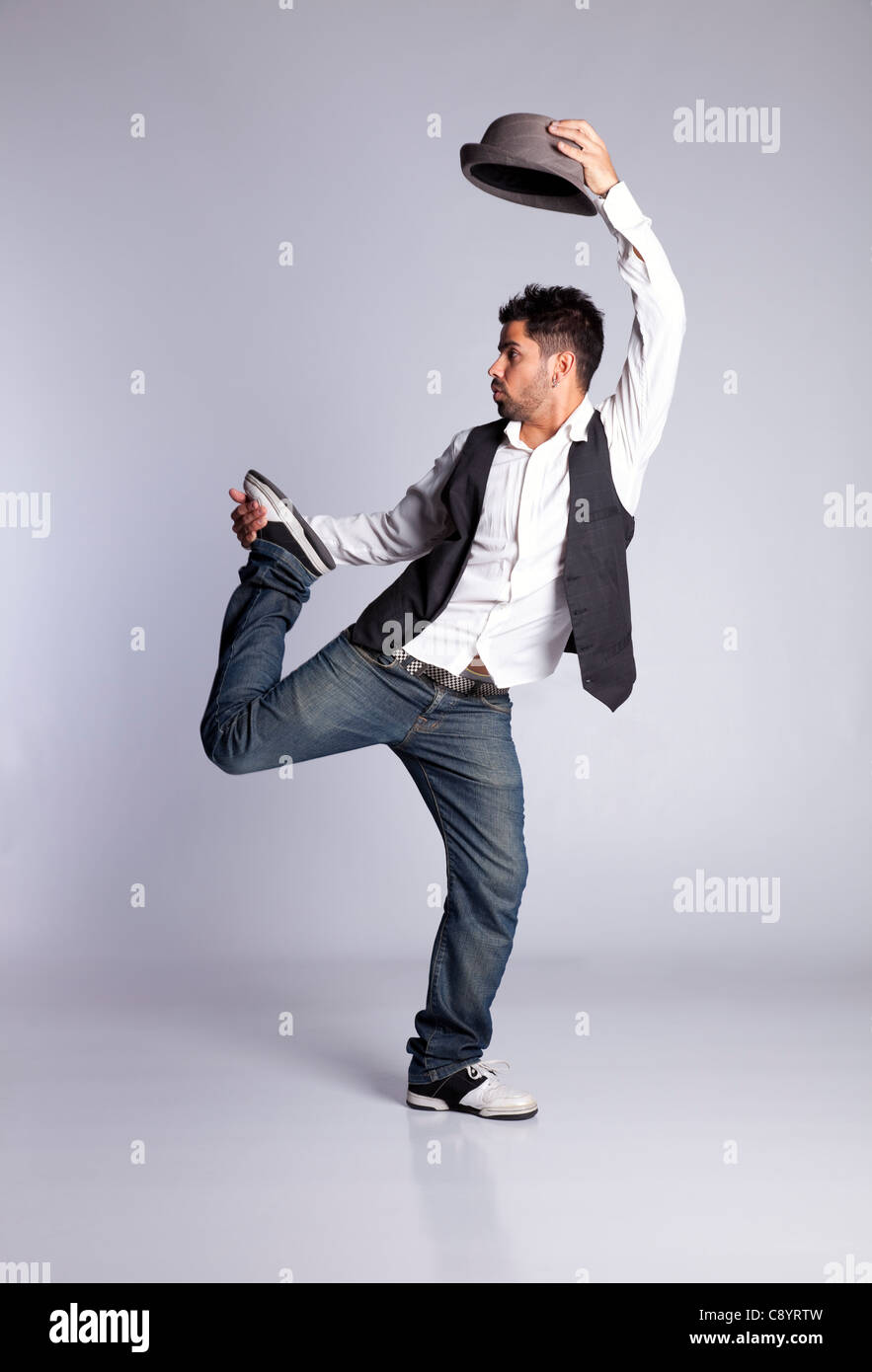 Hip hop dancer showing some movements Stock Photo - Alamy