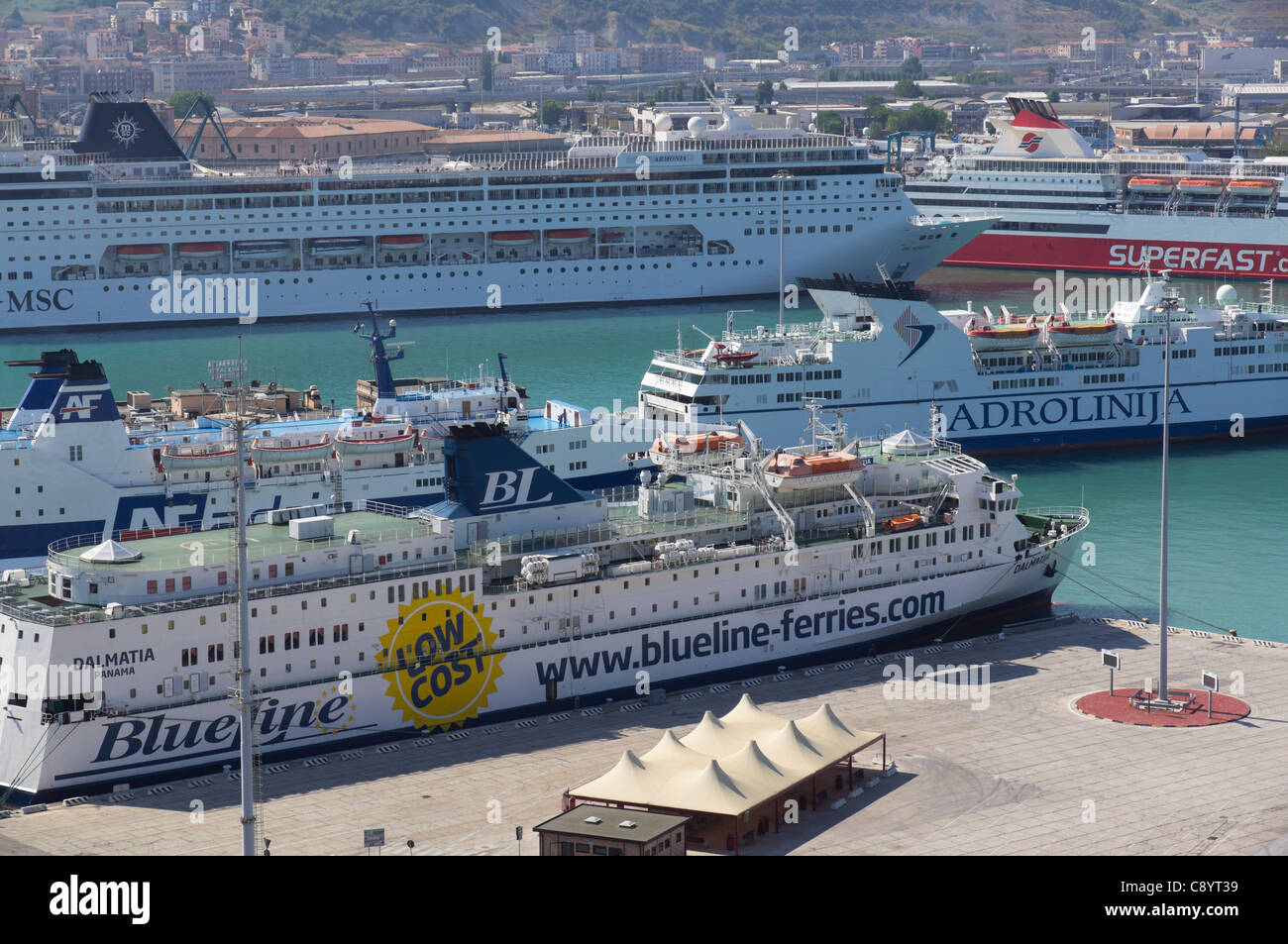 Ancona cruise terminal hi-res stock photography and images - Alamy