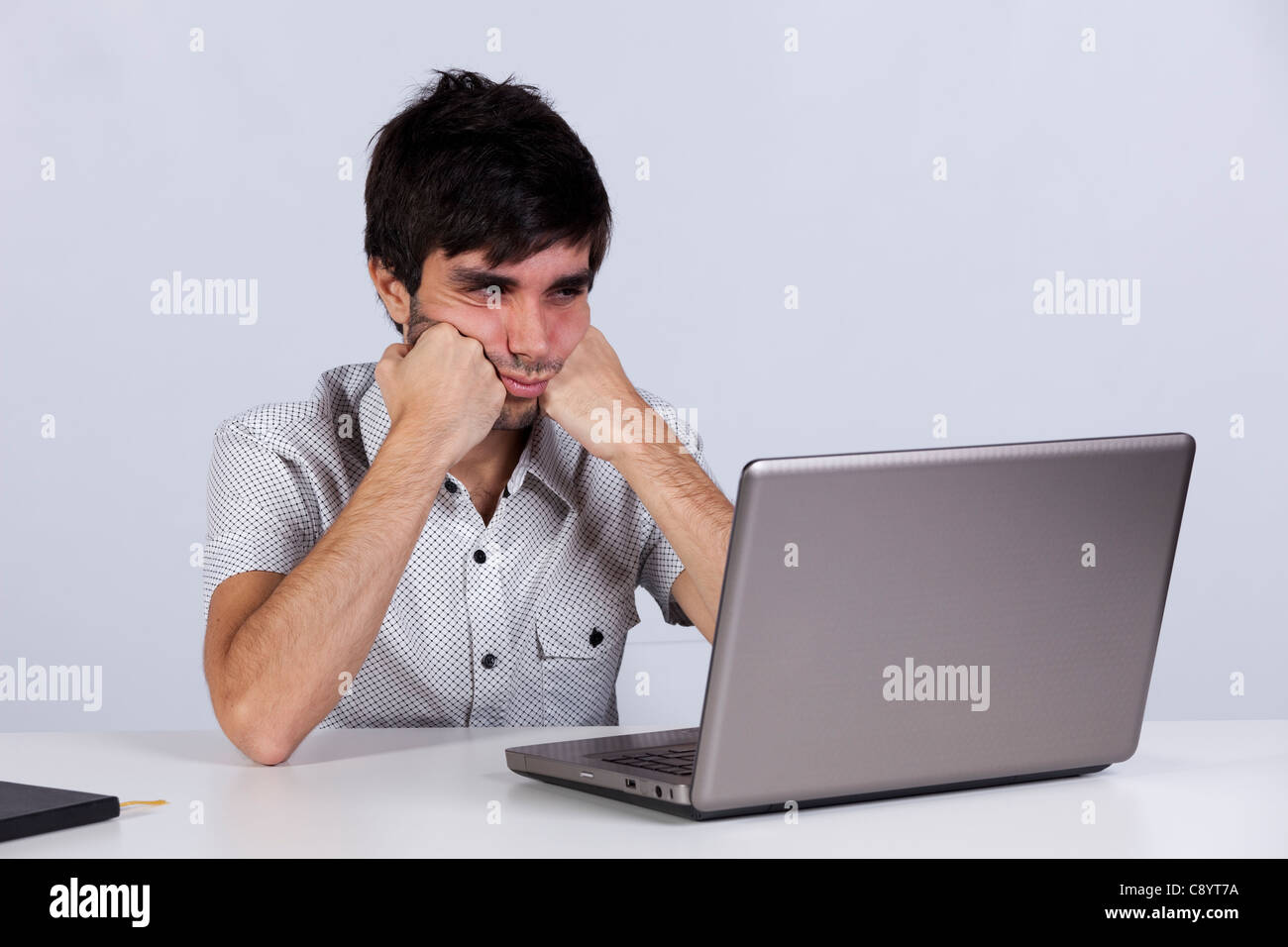 Face stressed businessman looking bored hi-res stock photography and ...