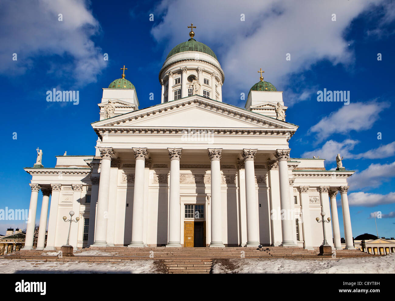 Steps of helsinki cathedral hi-res stock photography and images - Alamy