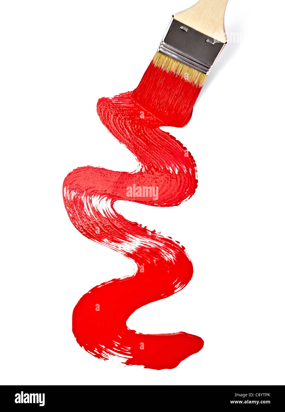 Vivid red paint hi-res stock photography and images - Alamy