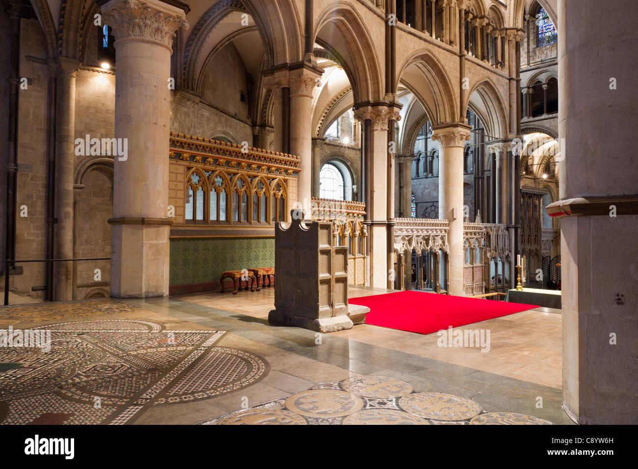 The Quire of Canterbury Cathedral Stock Photo - Alamy