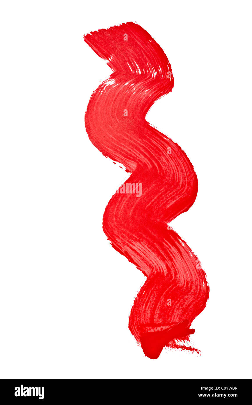 Vivid red paint hi-res stock photography and images - Alamy