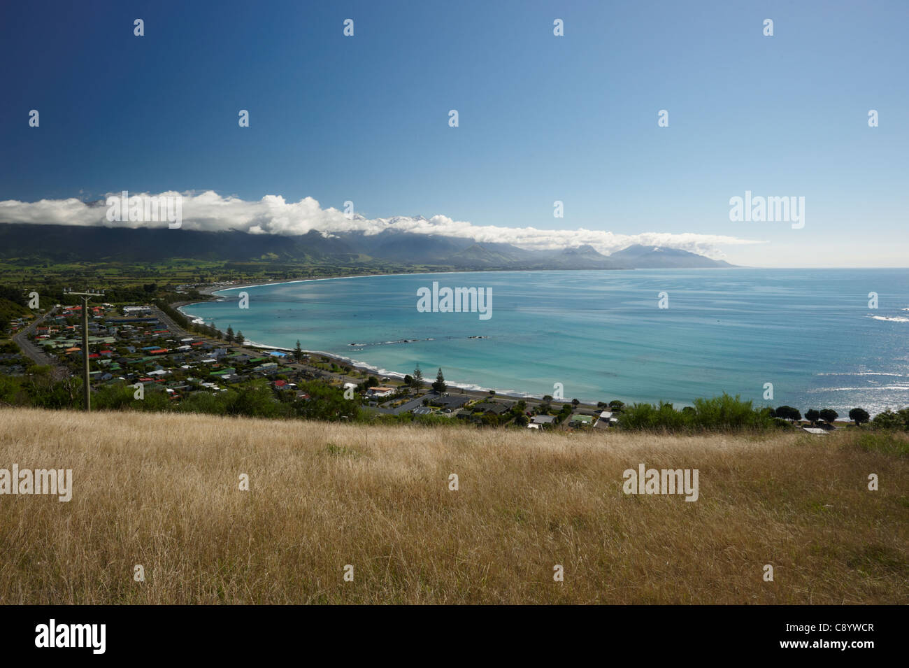 Esplanade, Kaikoura, South Island, New Zealand Stock Photo - Alamy