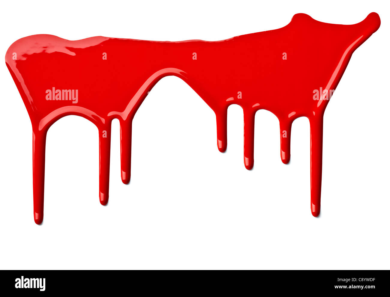 Paint drop Cut Out Stock Images & Pictures - Alamy