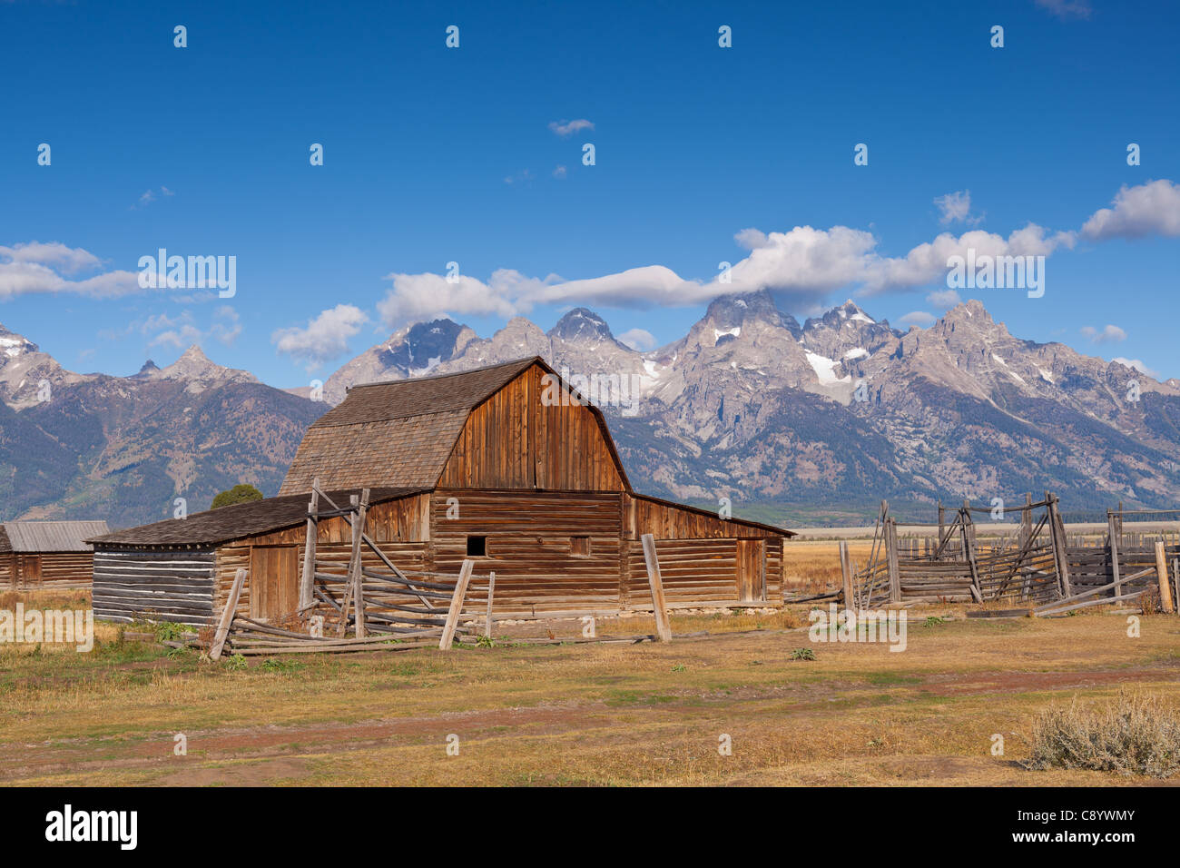 Moulton Barn was built by Thomas Alma Moulton and his family in the ...