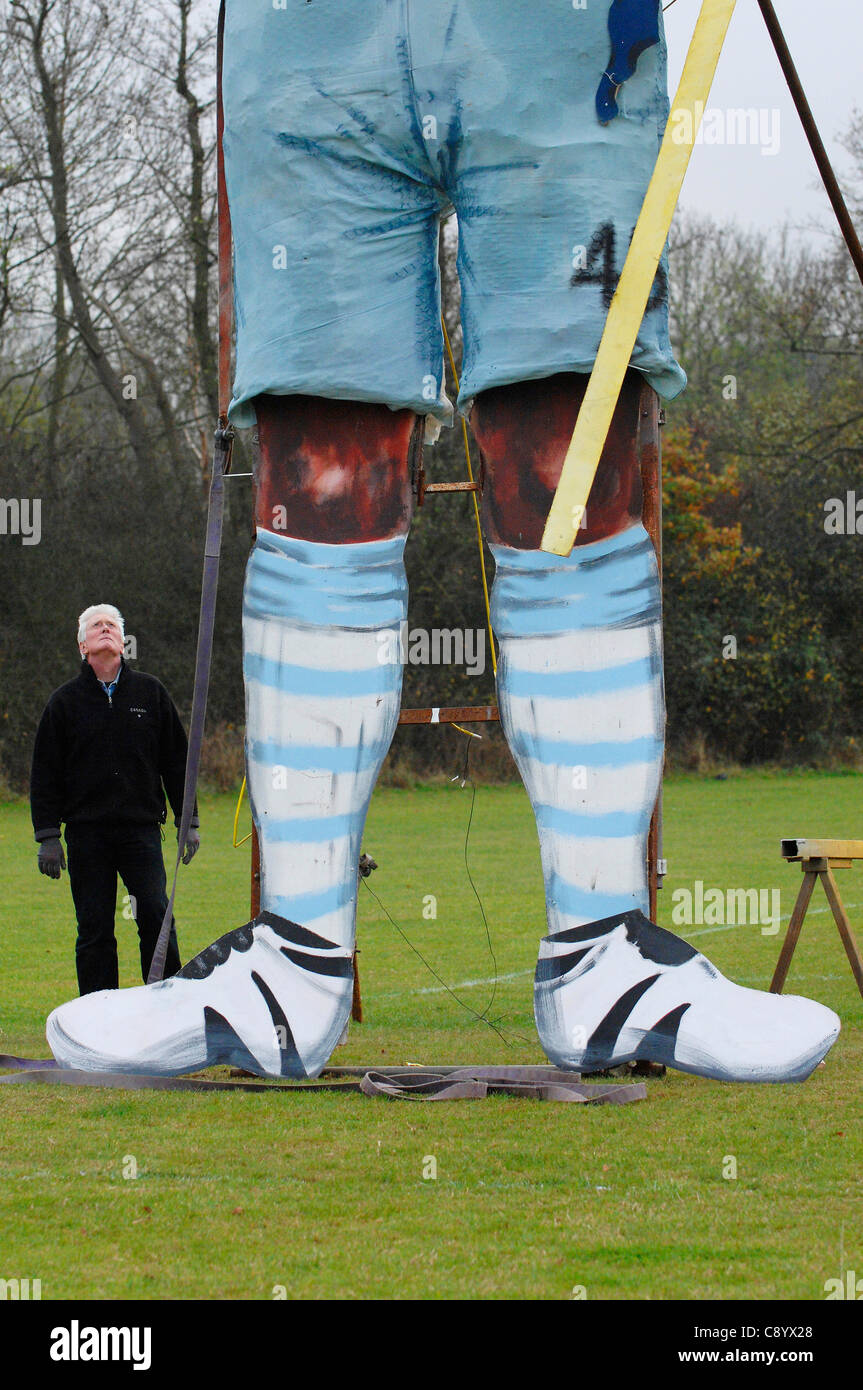 Retired Schoolteacher and artist Frank Shepherd looks up at the ...