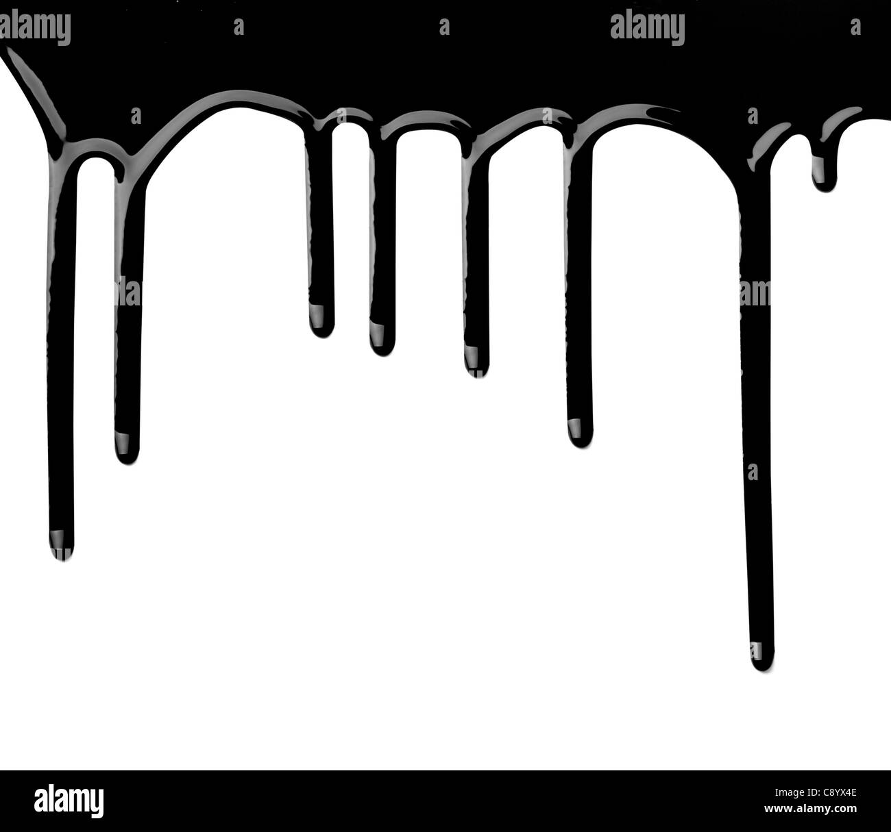 Paint color blot splash Black and White Stock Photos & Images - Alamy