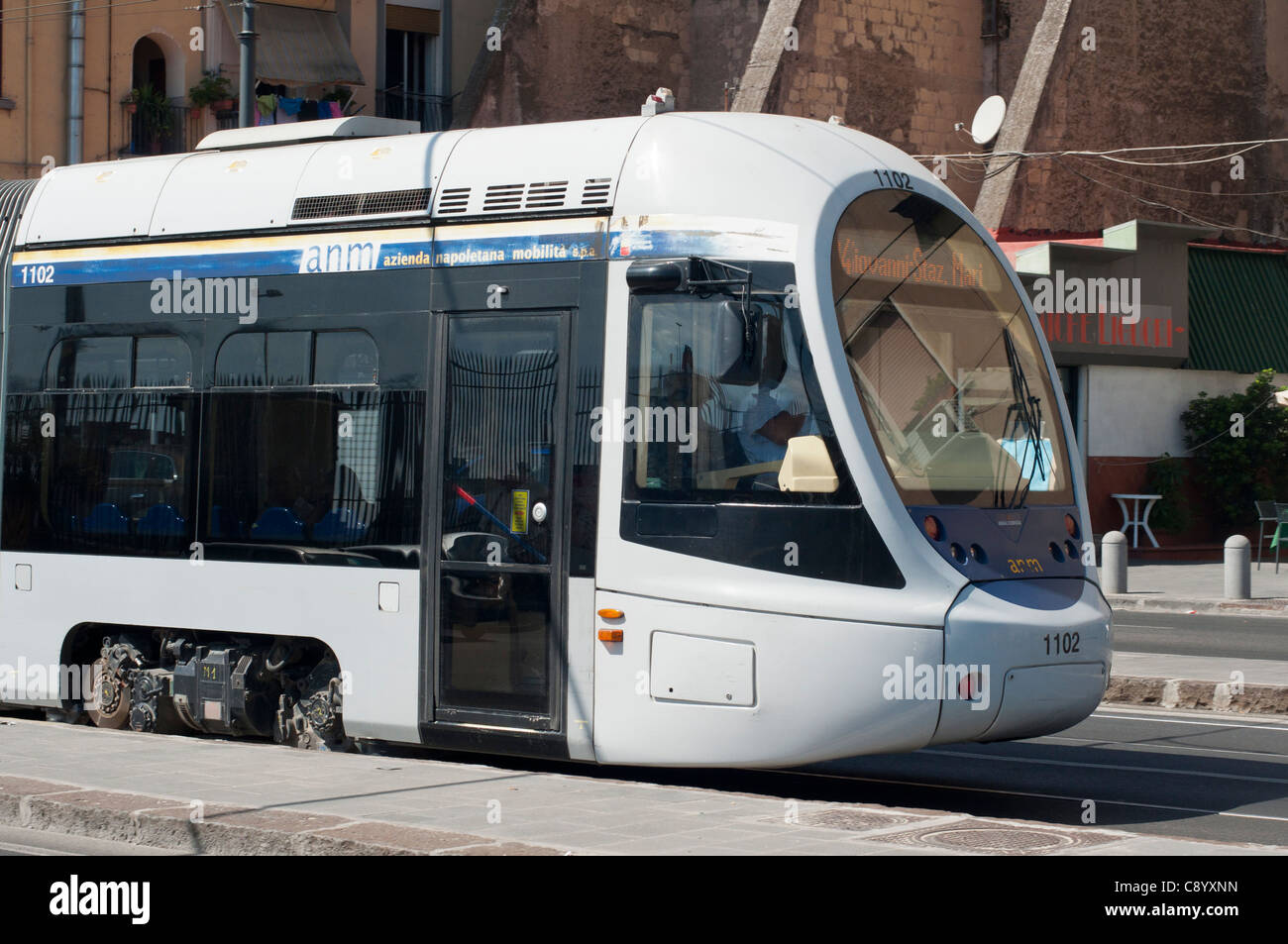 Naples tram hi-res stock photography and images - Alamy