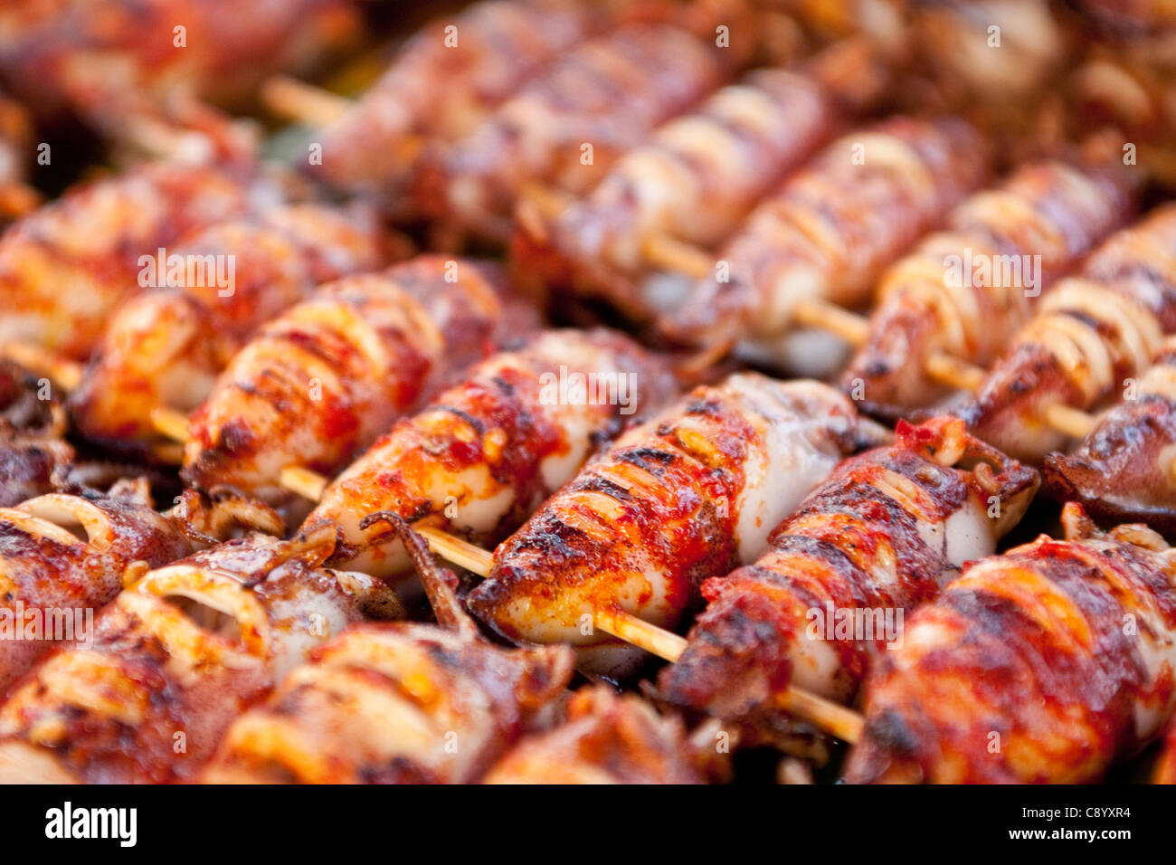 Baby squid hi-res stock photography and images - Alamy