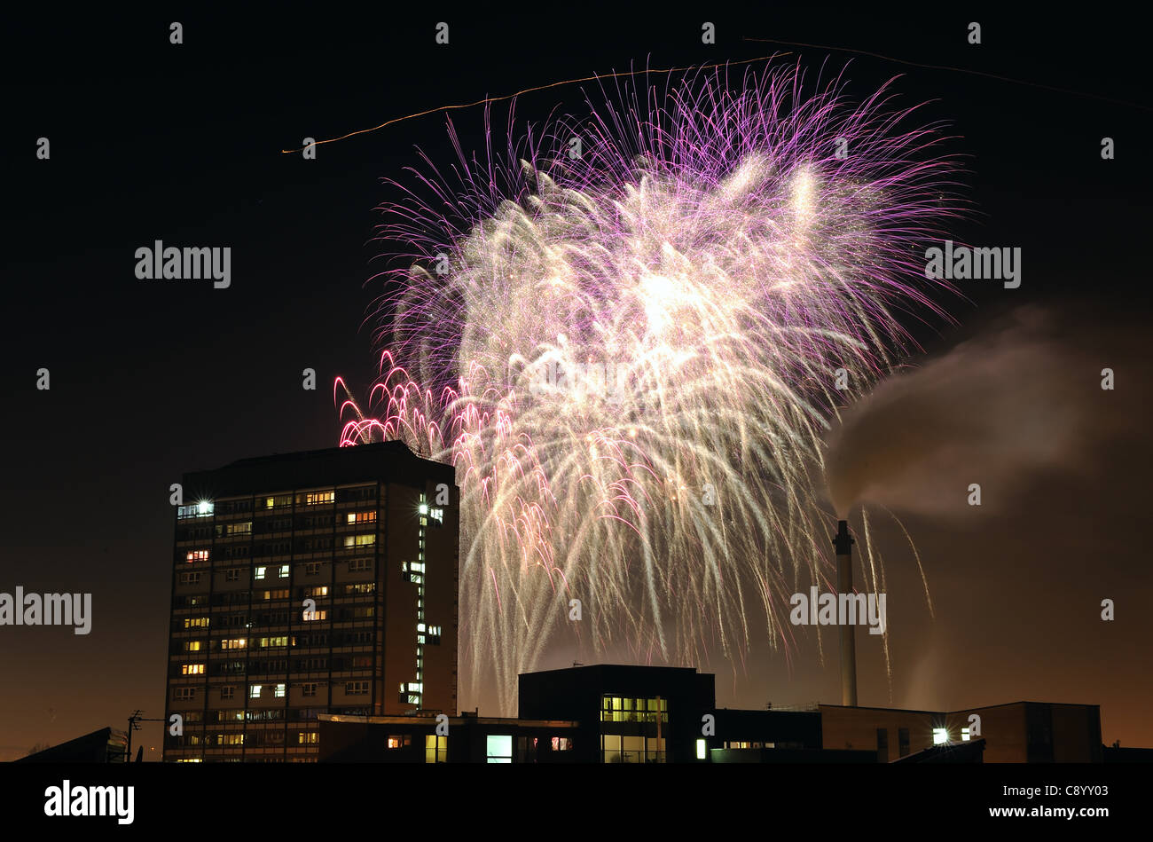 Glasgow fireworks display hi-res stock photography and images - Alamy