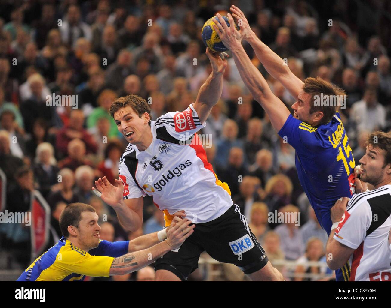 05 11 2011 Berlin, Germany. Handball Supercup Germany versus Sweden ...