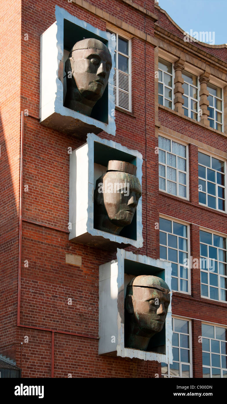 Sculpture by Andy Hazell for the Museum of Memories, Trencherfield Mill ...