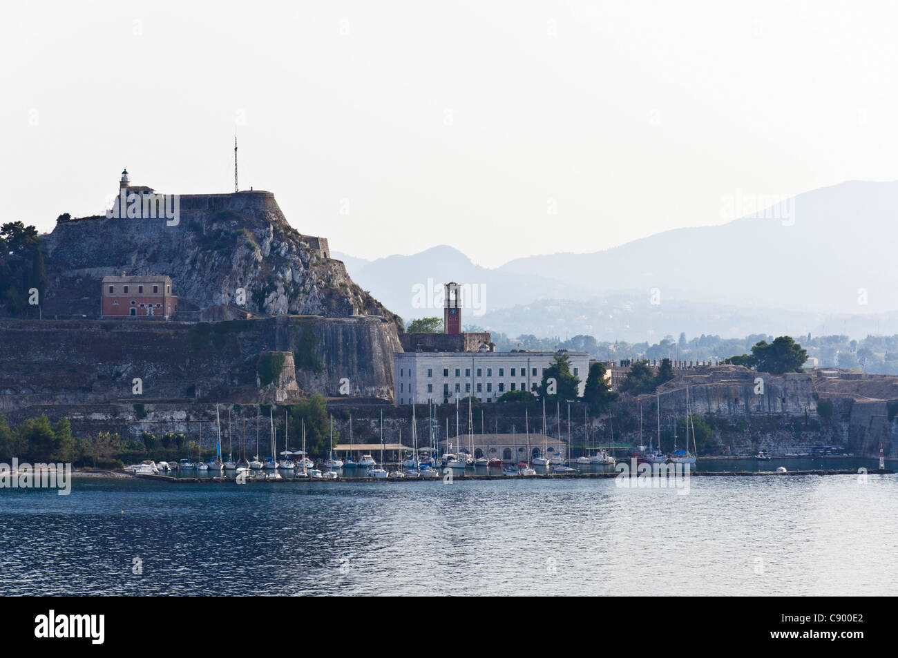 Corfu town castle hi-res stock photography and images - Alamy
