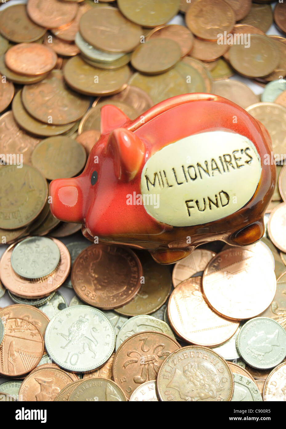 Million pound coins hi-res stock photography and images - Alamy