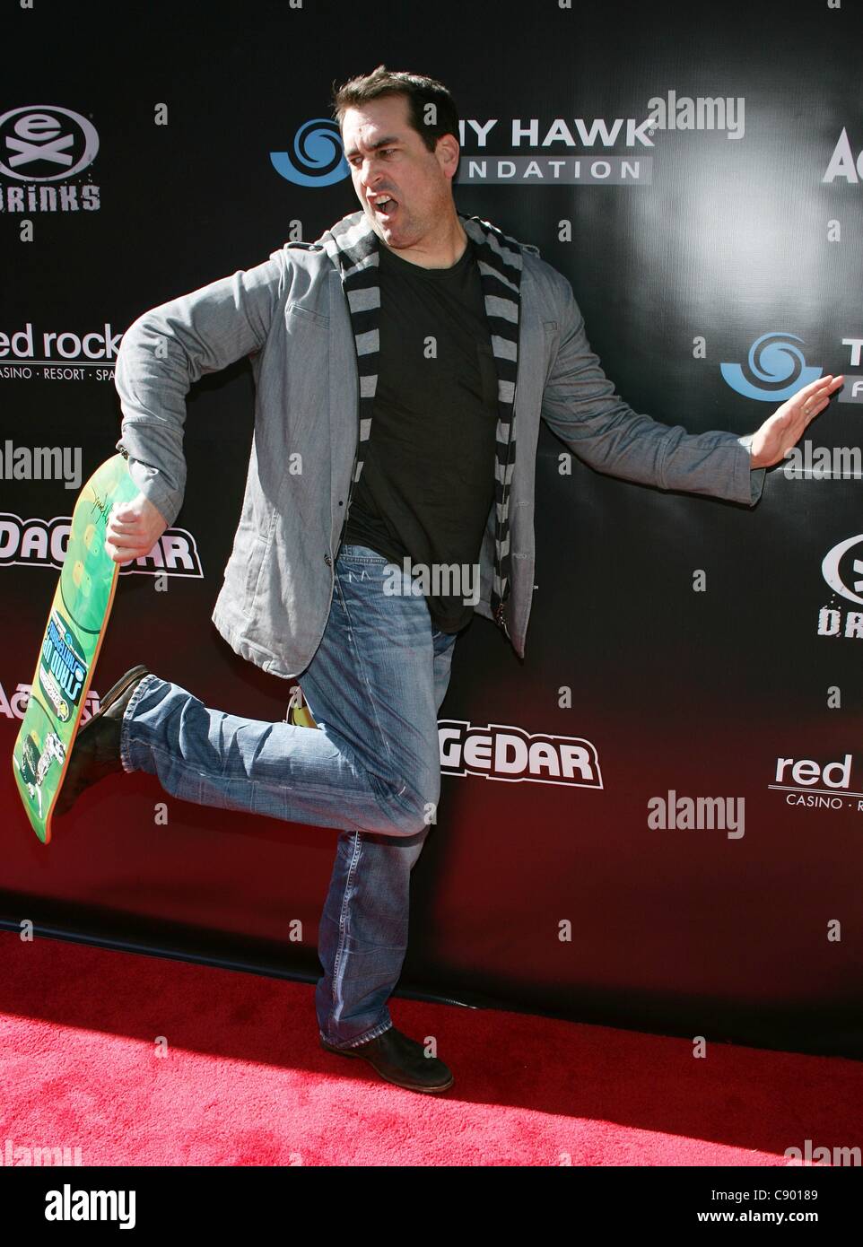 Rob Riggle at a public appearance for 3rd Annual Tony Hawk: DeGeDar ...