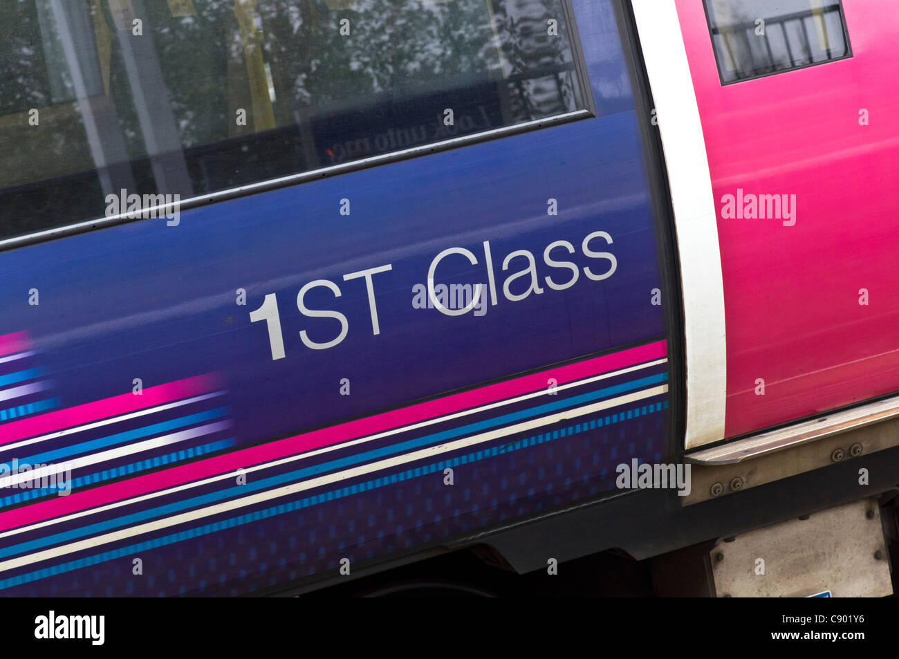 Rail operator First Capital Connect service, London north commuter line ...