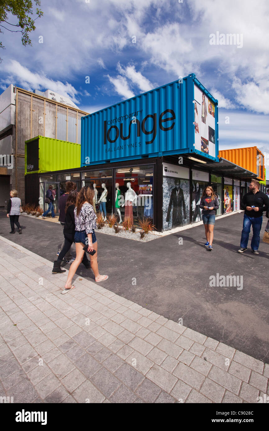 Restart mall christchurch new zealand hi-res stock photography and ...