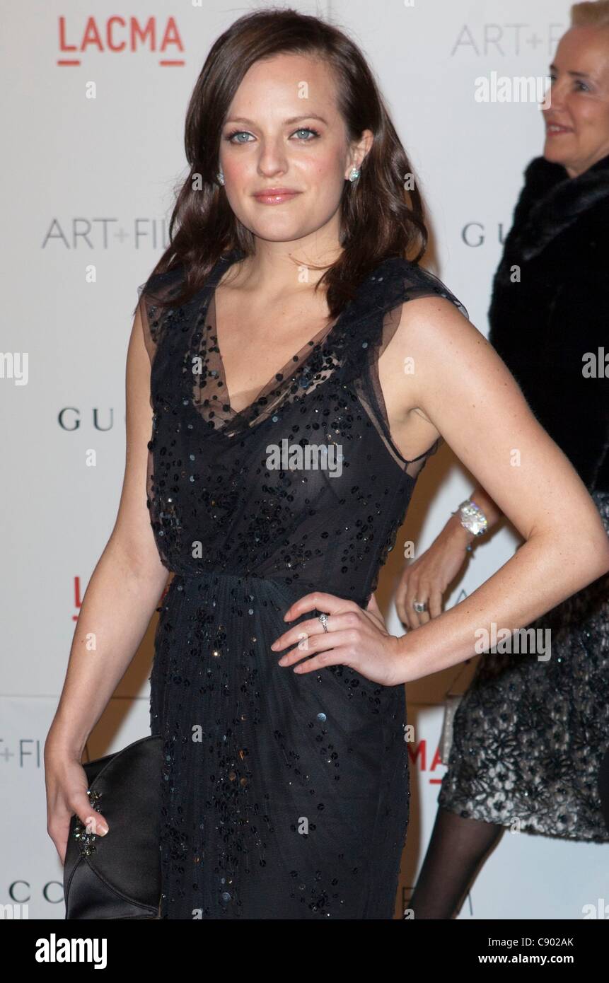 Elisabeth Moss at arrivals for LACMA Art + Film Gala, Los Angeles ...