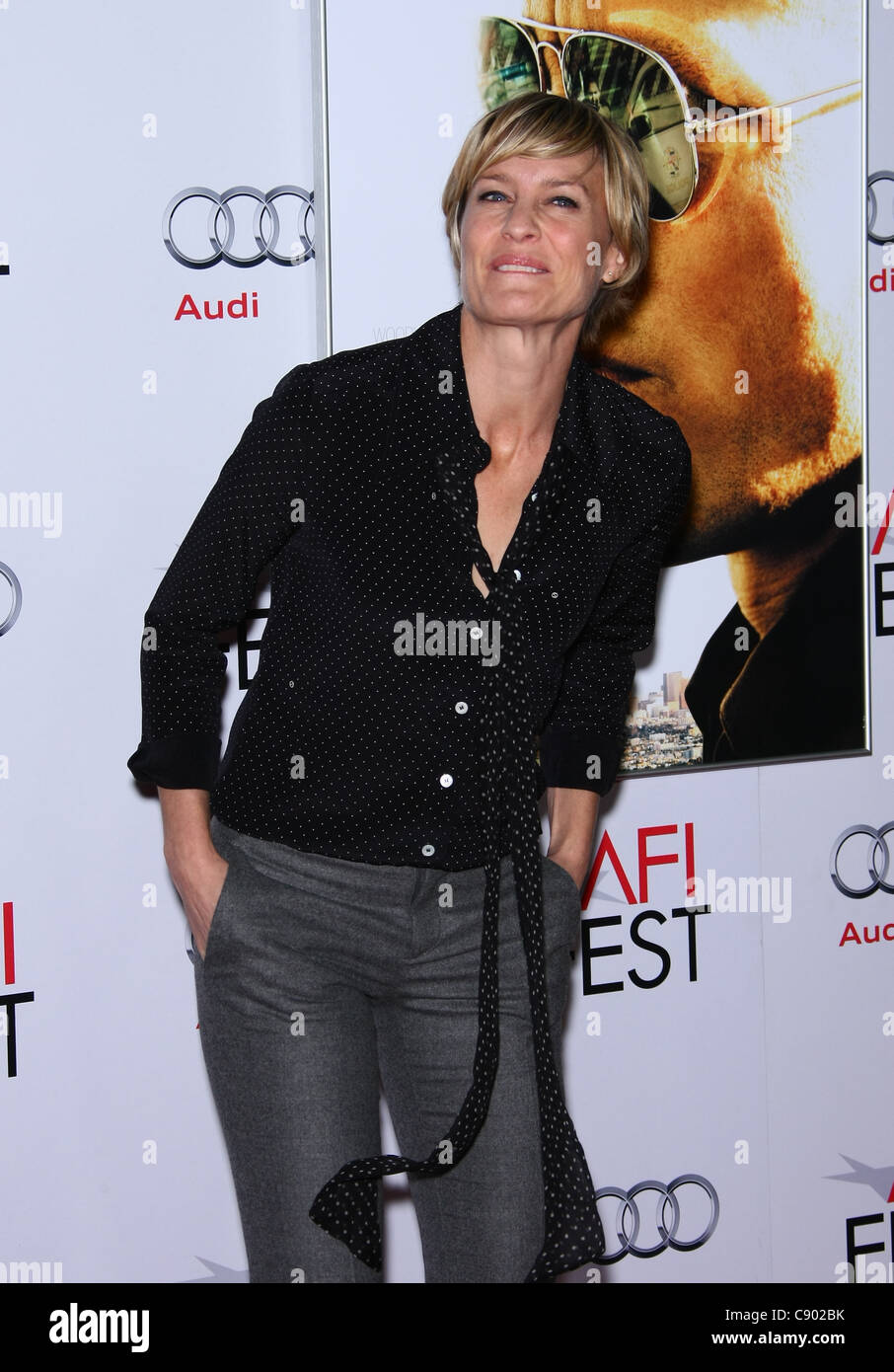 ROBIN WRIGHT RAMPART. 2011 AFI FEST SPECIAL SCREENING HOLLYWOOD LOS ...