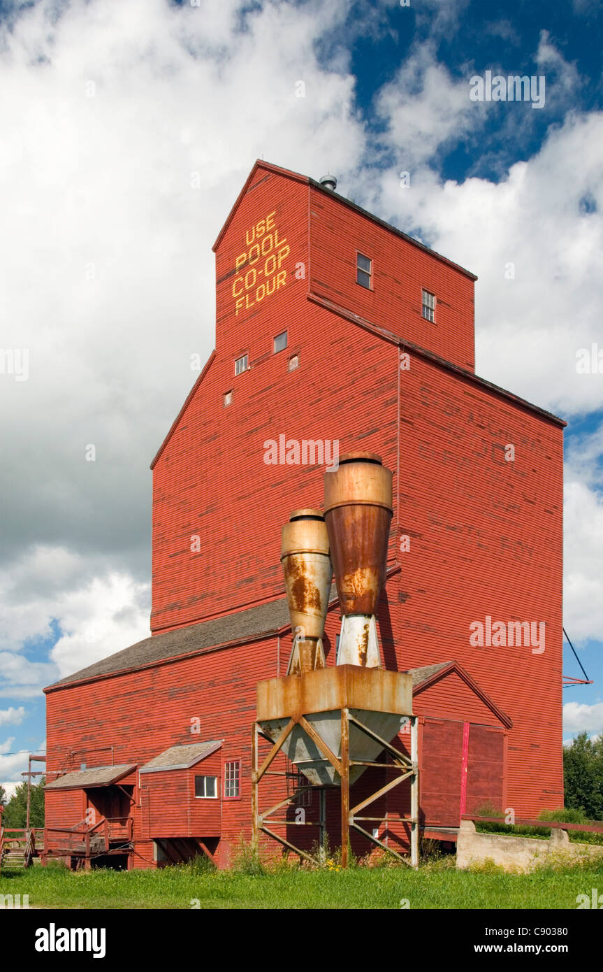 Former Saskatchewan Wheat Pool Elevator, White Fox, Saskatchewan ...