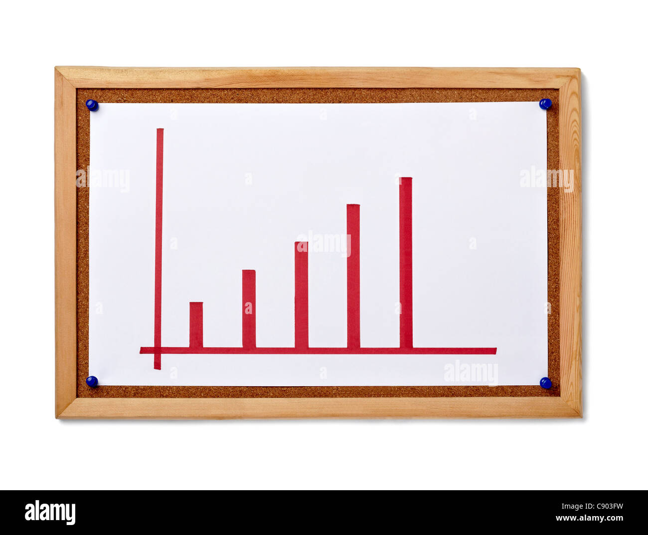 Trading business chart Cut Out Stock Images & Pictures - Alamy