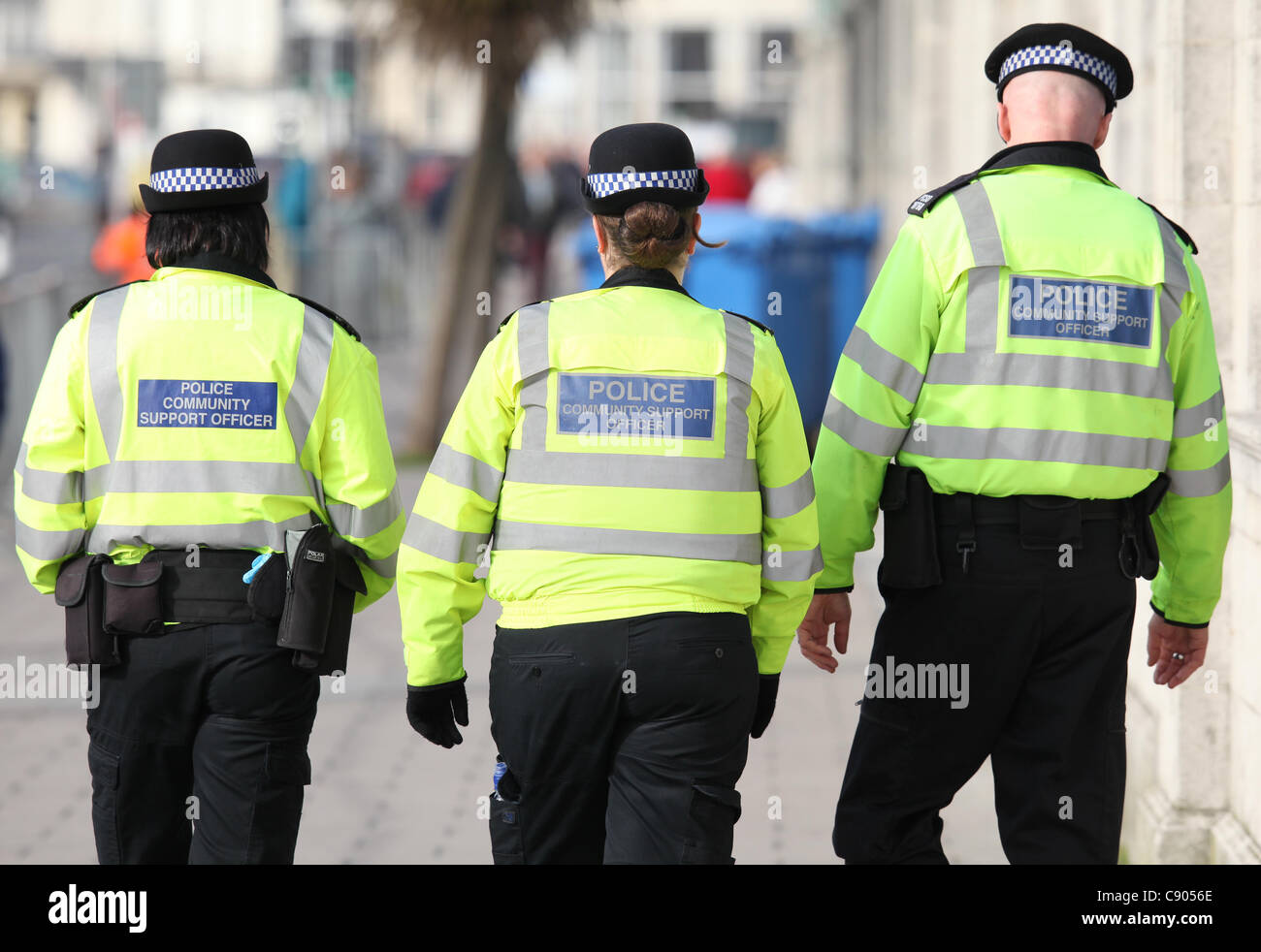Police Community Support Officers on the beat. Picture by James ...
