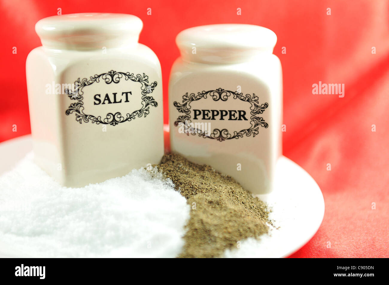 Salt and pepper Stock Photo - Alamy