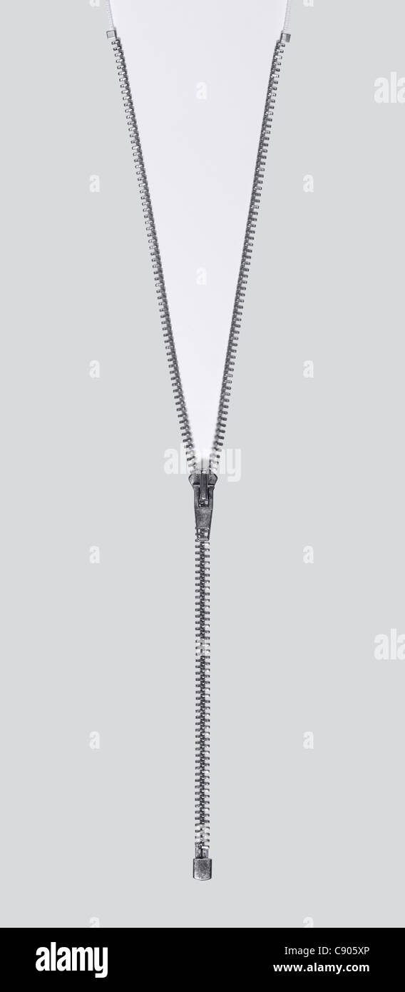 Zip undone hi-res stock photography and images - Alamy