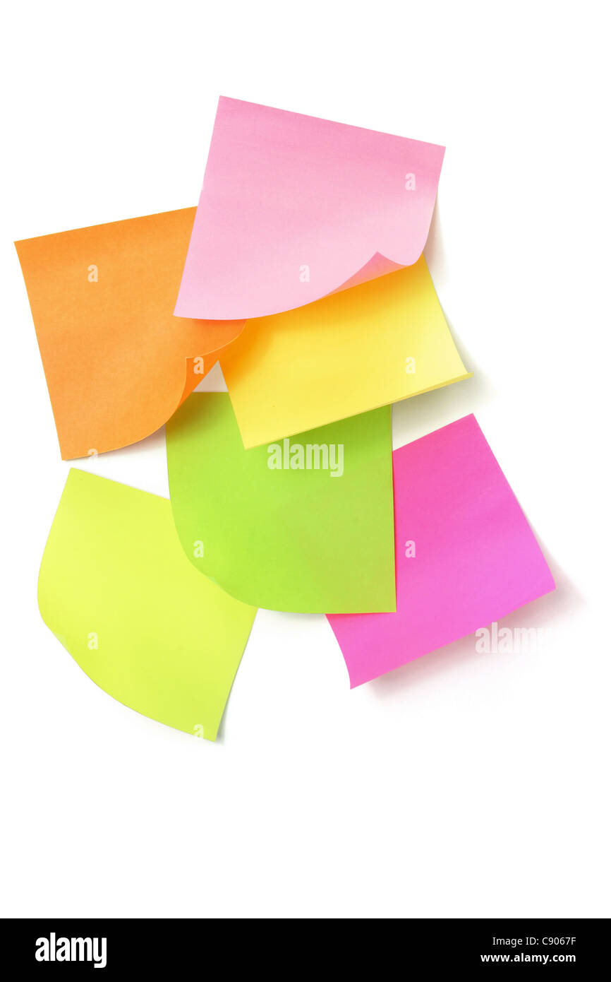 Blank post it note cut out hi-res stock photography and images - Alamy