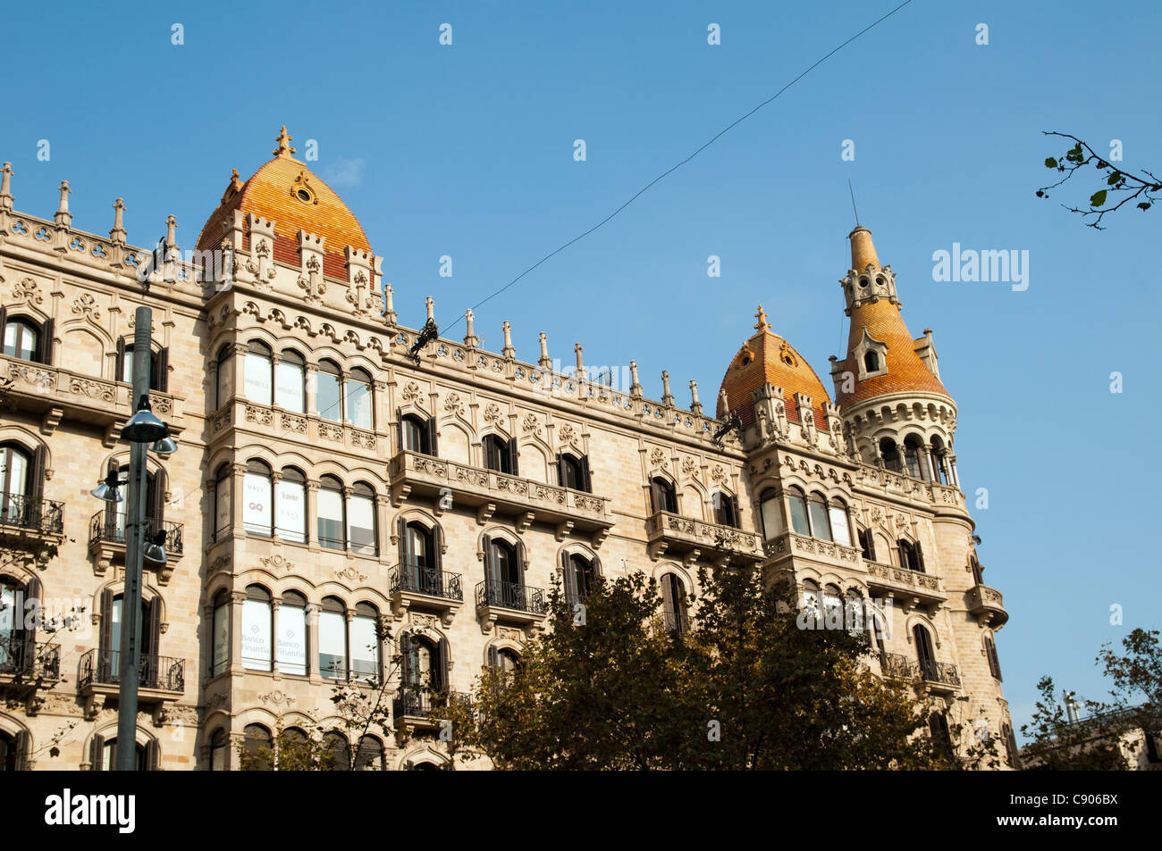 Casa Rocamora, Passeig de Gracia, Barcelona, Spain Stock Photo - Alamy