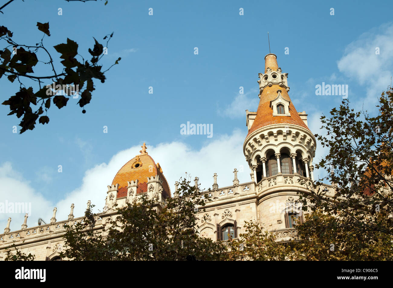 Casa Rocamora, Passeig de Gracia, Barcelona, Spain Stock Photo - Alamy
