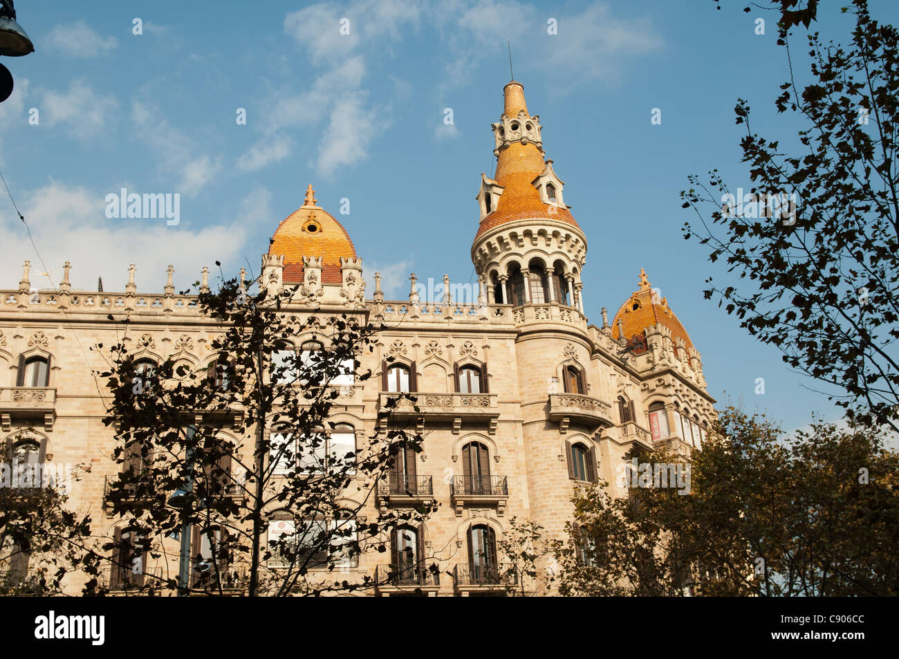 Casa Rocamora, Passeig de Gracia, Barcelona, Spain Stock Photo - Alamy