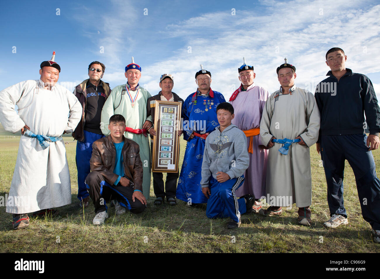 Mongolian wrestler hi-res stock photography and images - Alamy