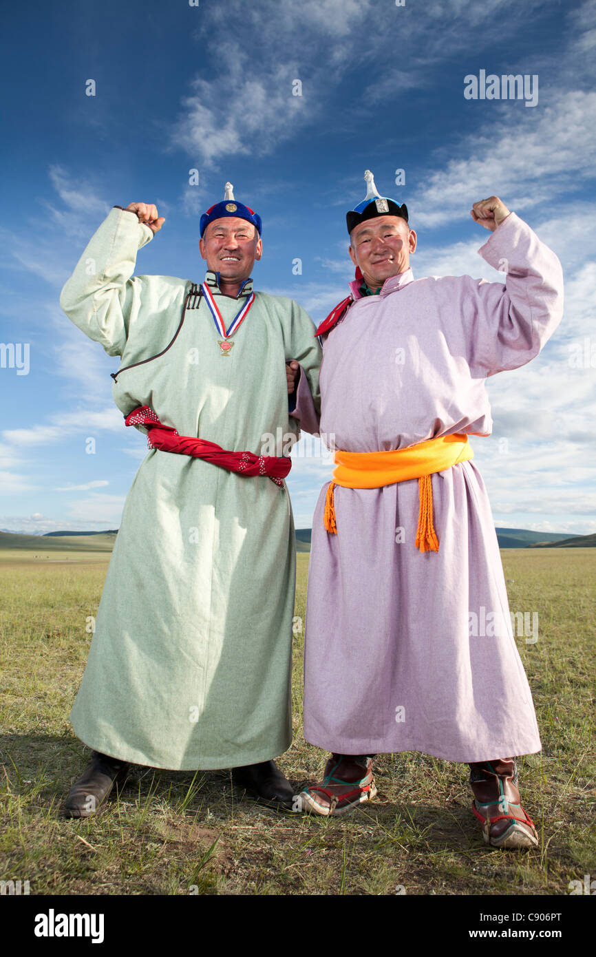 Mongolian wrestler hi-res stock photography and images - Alamy