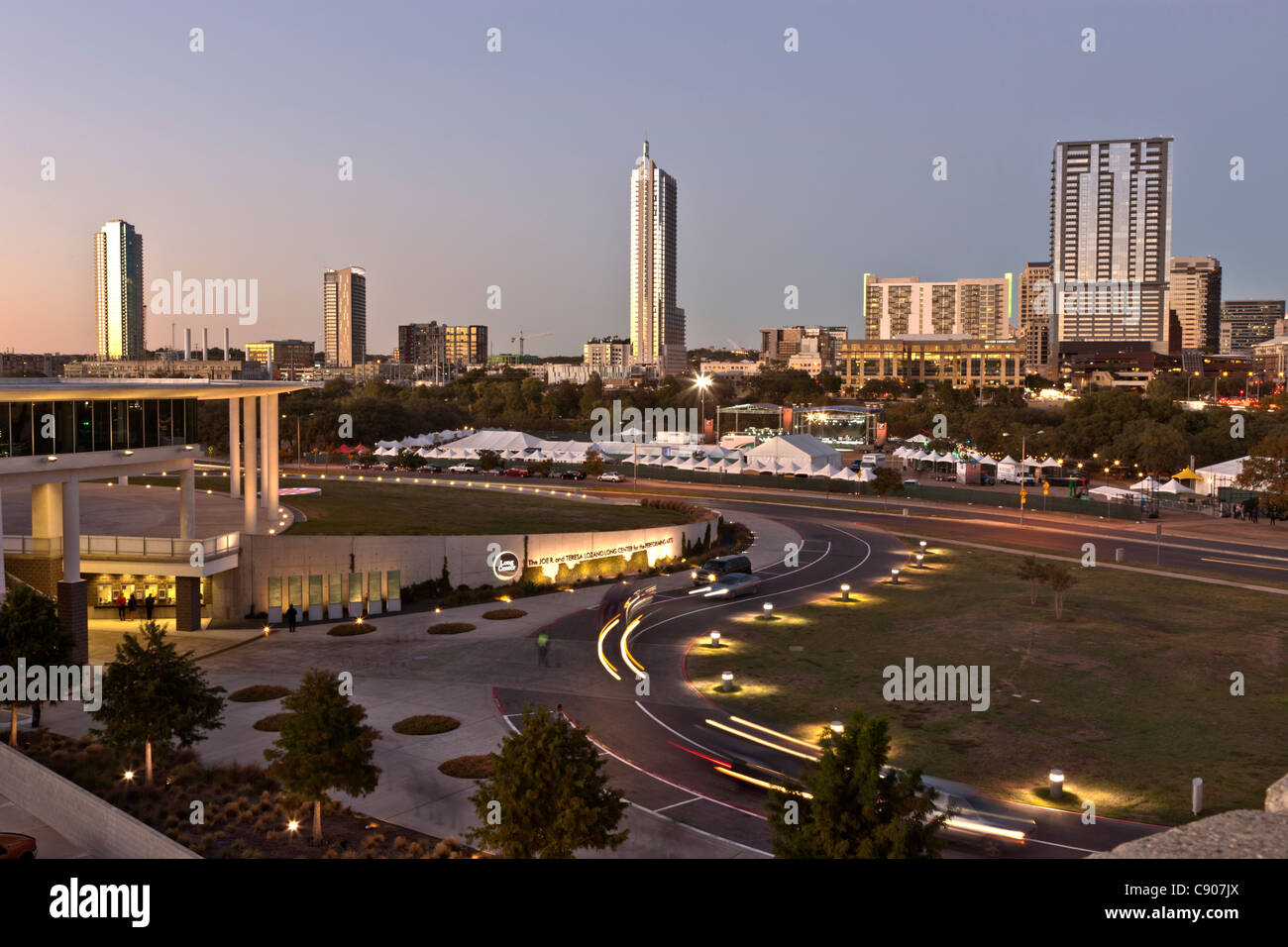 Fun Fun Fun Festival, Austin, cityscape Stock Photo - Alamy