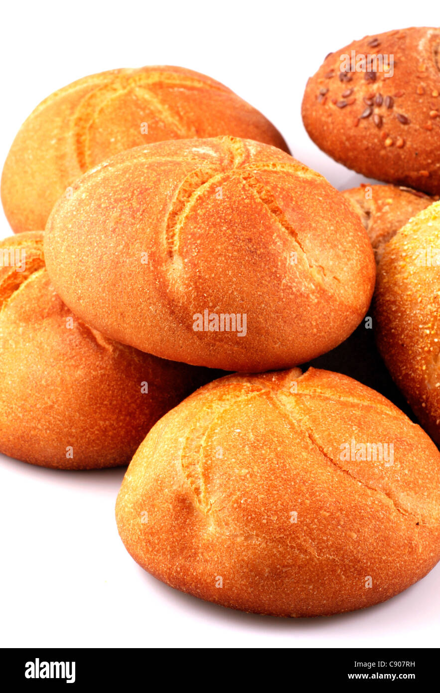 Crusty whole wheat rolls hi-res stock photography and images - Alamy