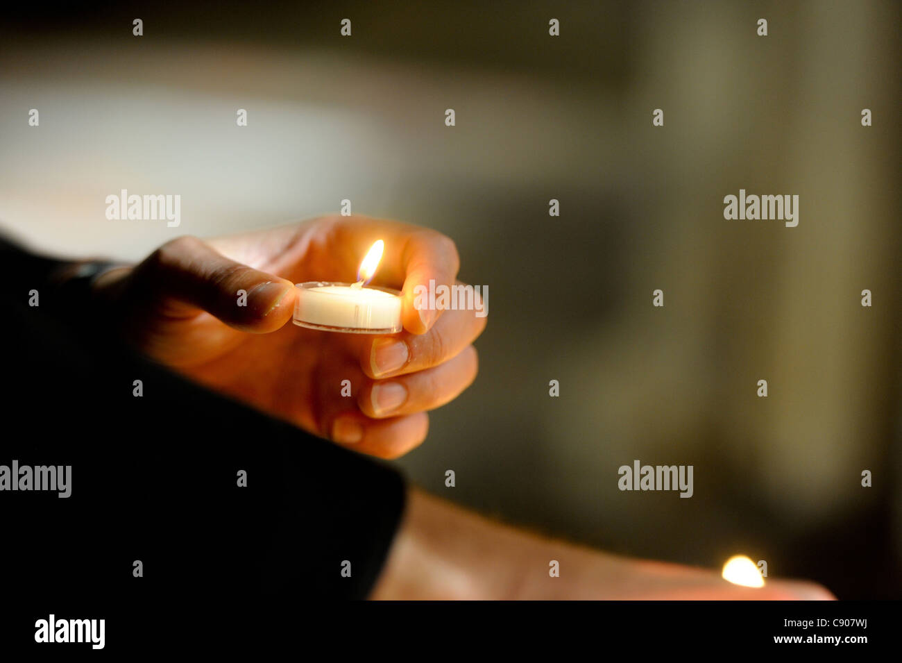 Paraffin wax hand hi-res stock photography and images - Alamy