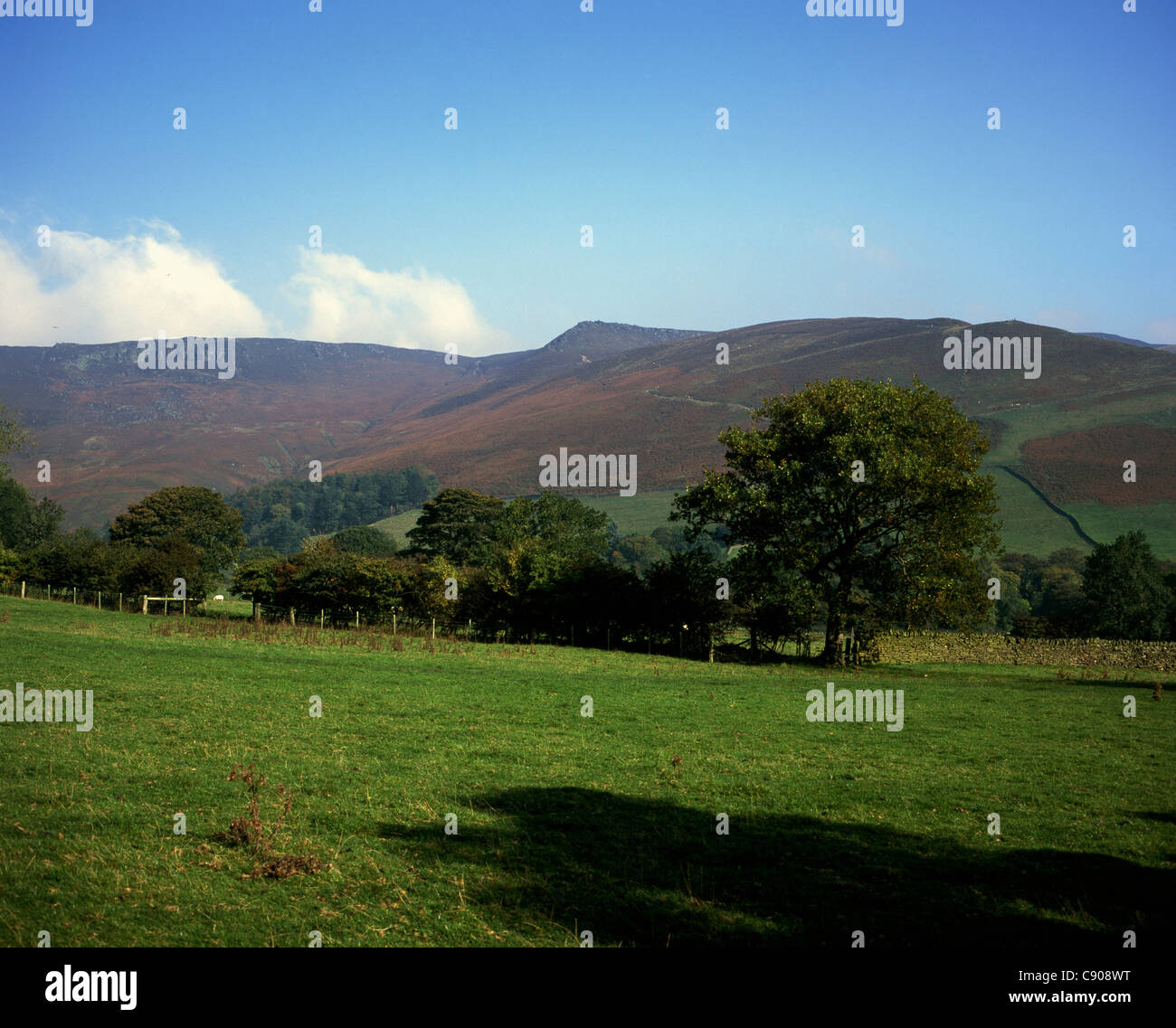 Nether Tor Kinder Scout Edale Peak District National Park Derbyshire ...